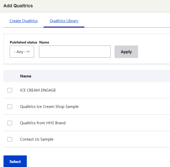 Embed a Qualtrics Survey | Digital Experience